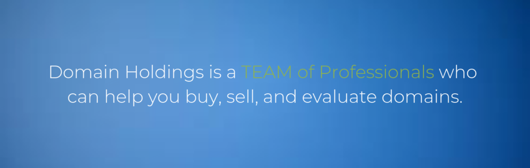 Domain Holdings - Premium Domain Brokers